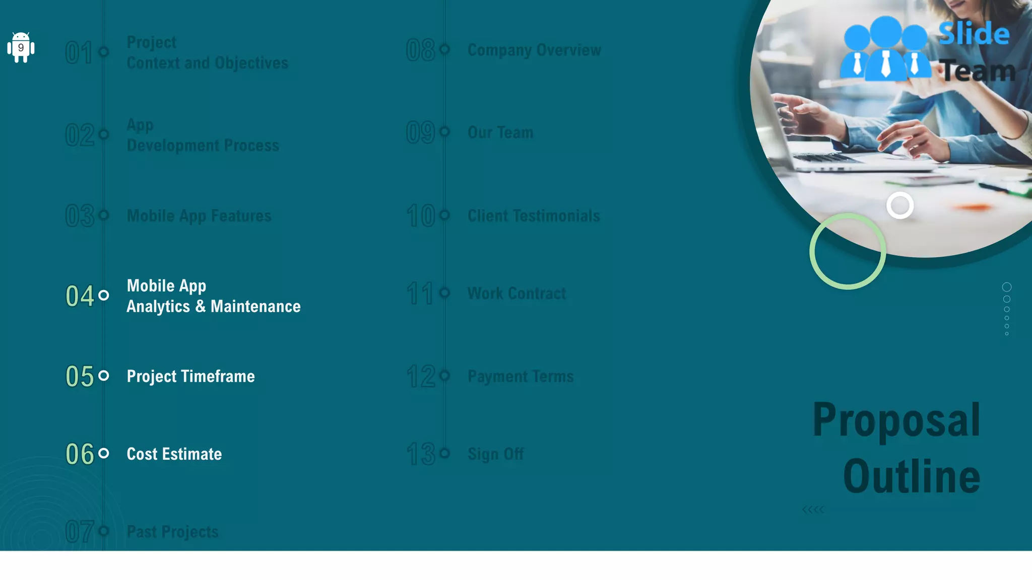 Mobile Application Development Proposal Powerpoint Presentation Slides