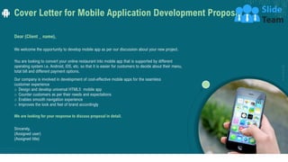 Mobile Application Development Proposal PowerPoint Presentation Slides | PDF