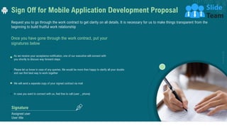 Mobile Application Development Proposal PowerPoint Presentation Slides | PDF