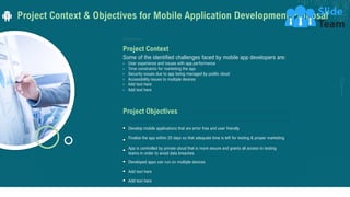 Mobile Application Development Proposal PowerPoint Presentation Slides ...