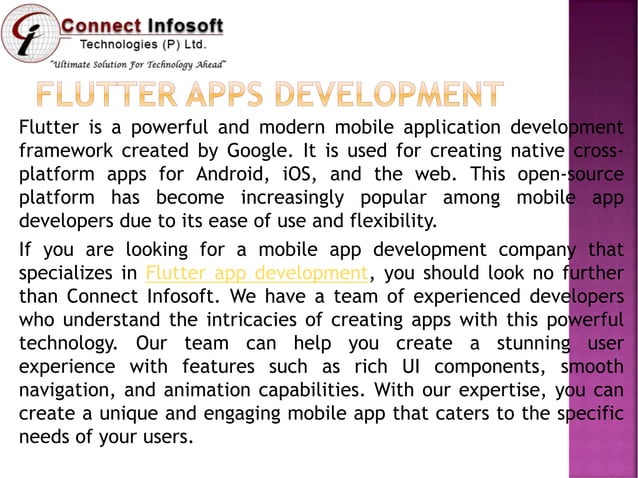 Flutter Development Team | PDF