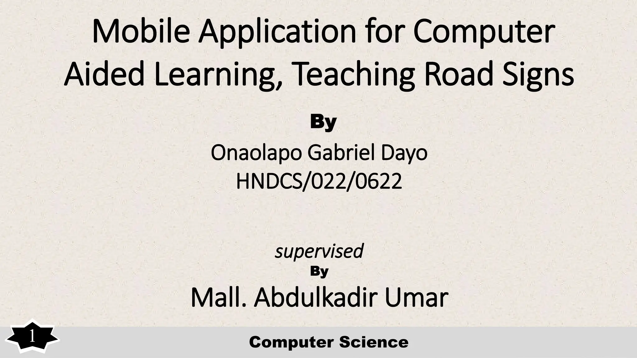 Mobile Application for Computer Aided Learning,.pptx