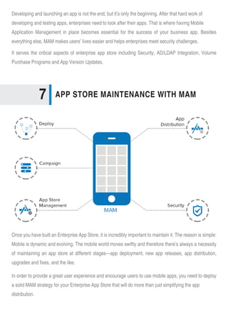 Mobile application management (mam) in enterprise management | PDF