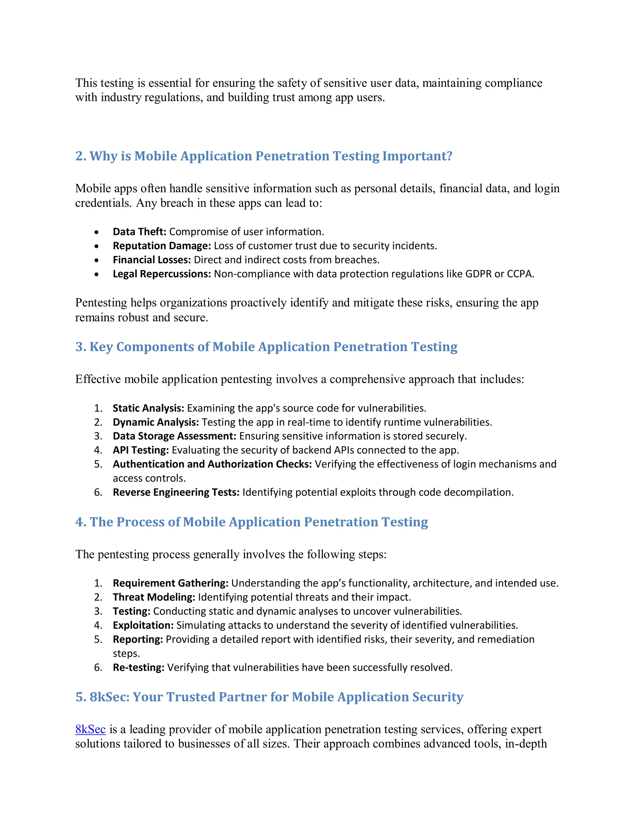 A Comprehensive Guide to Mobile Application Penetration Testing | PDF