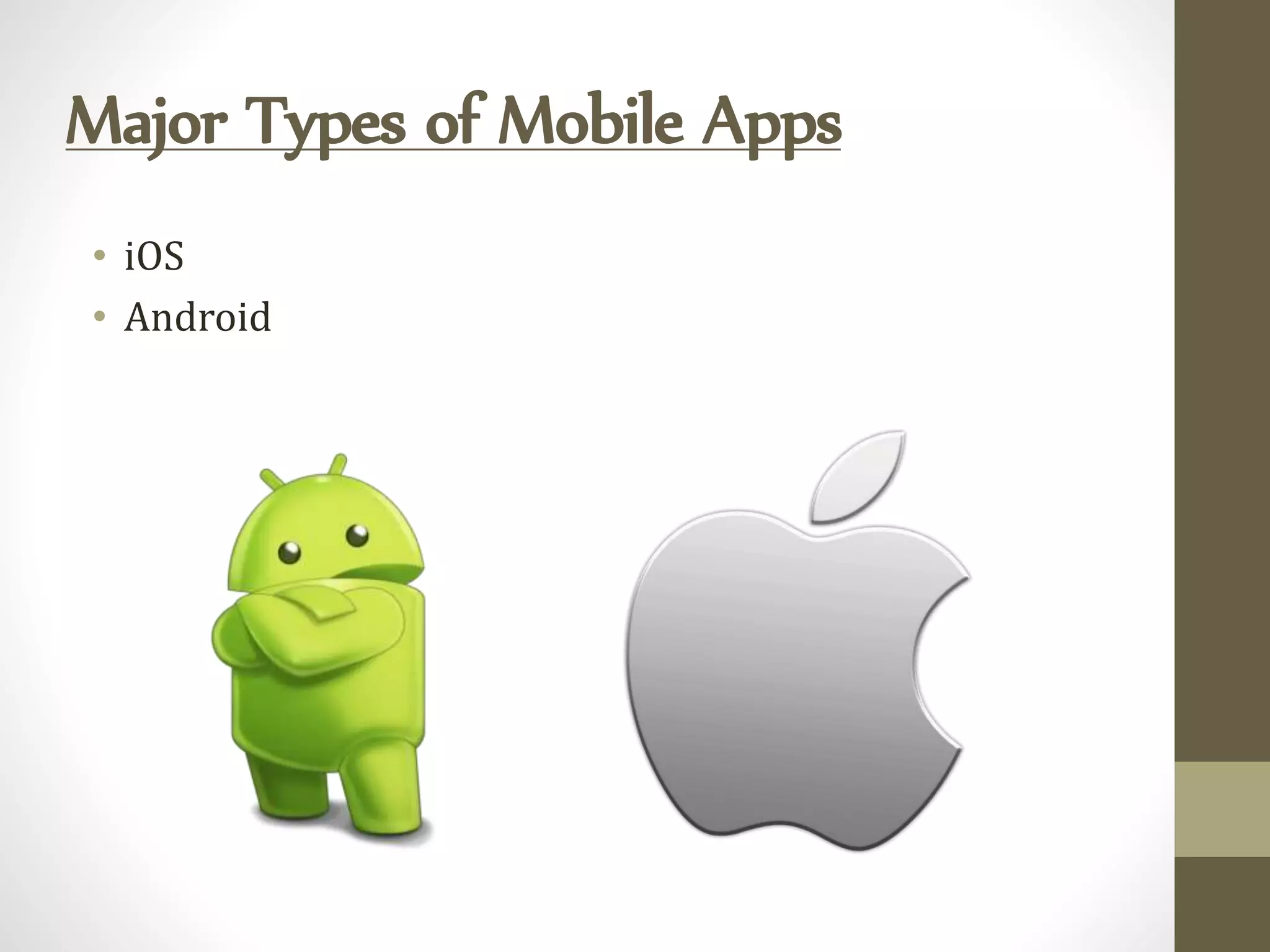 Mobile Applications- iOS and Android | PPT