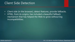 Mobile applications chapter 4 | PPTX