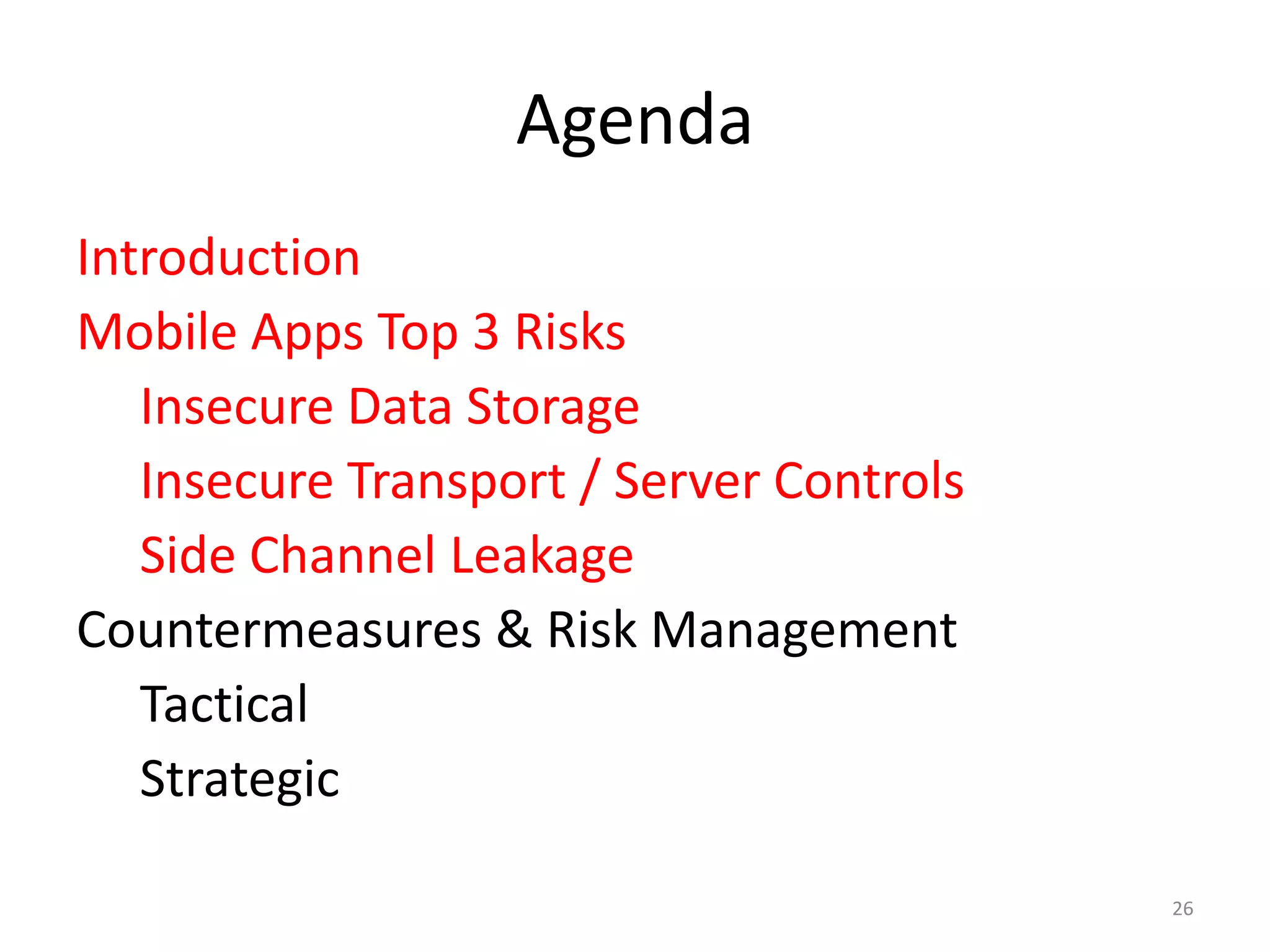 Mobile Application Security | PPTX