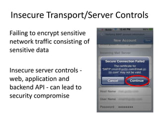 Mobile Application Security | PPTX