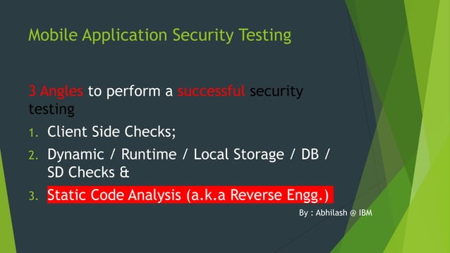 Mobile Application Security Testing Static Code Analysis Of Android 1319