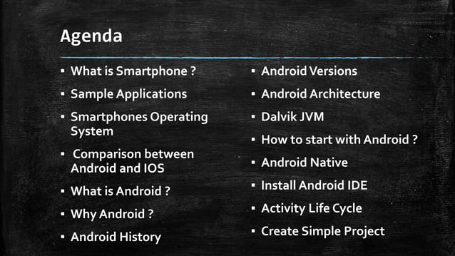 Get Started with Android - Session 1 | PPT