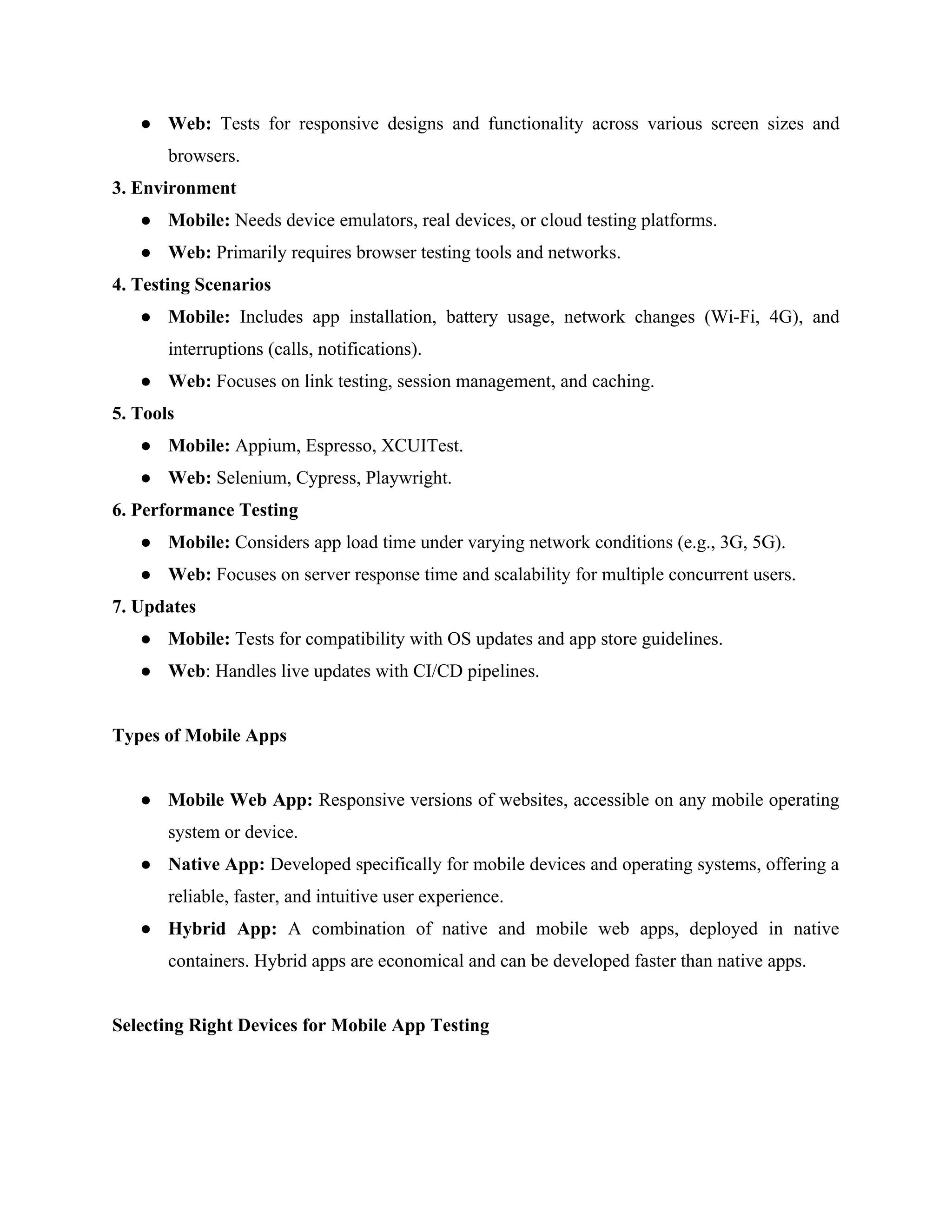 Mobile App Testing: Importance, Strategies, and Best Practices | PDF Mobile App Testing: Importance, Strategies, and Best Practices | PDF