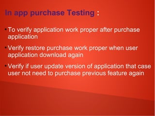 Mobile Application Testing Strategy | PPT