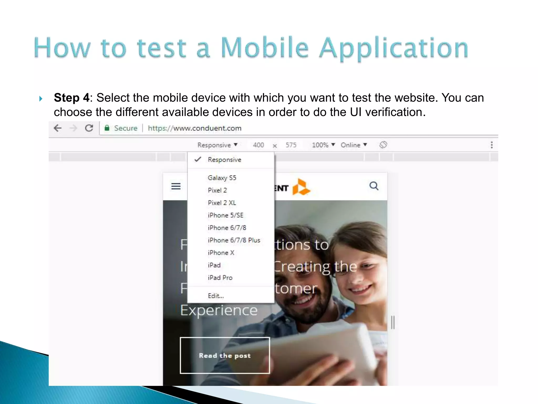 Mobile Application Testing Tutorial Pptx Computer Software And