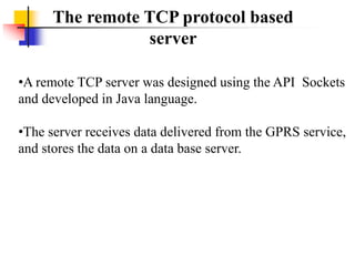 Mobile application using tcpip | PPTX