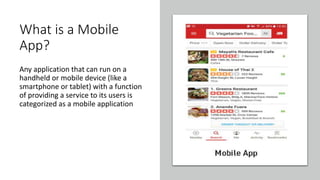 Mobile Application vs Web Application | PPT