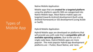 Mobile Application vs Web Application | PPT