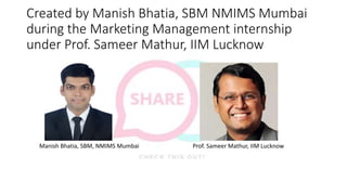 Mobile app marketing plan manish bhatia | PPT