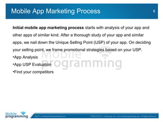 Mobile app marketing | PPT | Free download