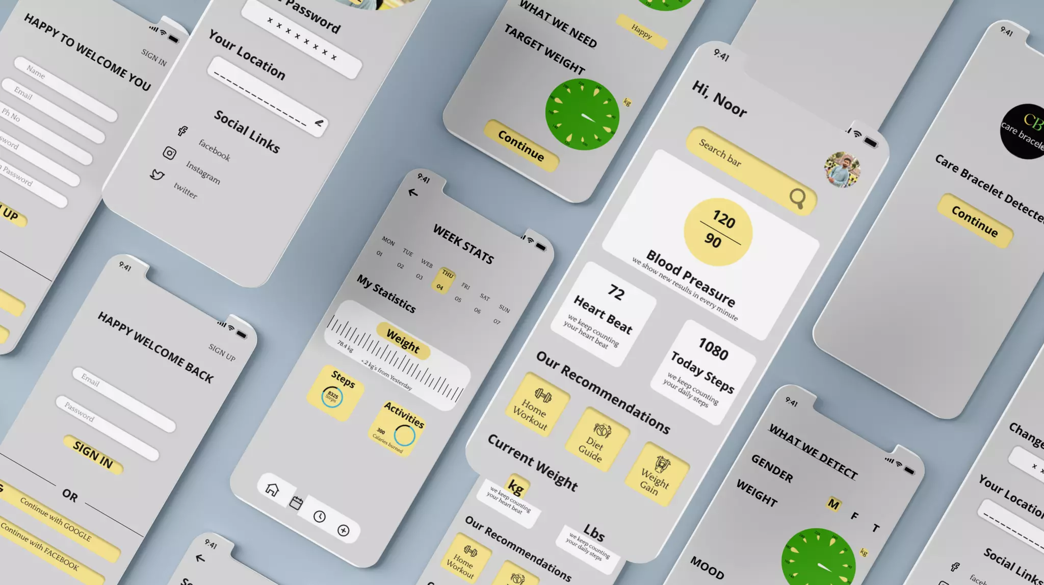 Mobile App UI/UX Design | PPT