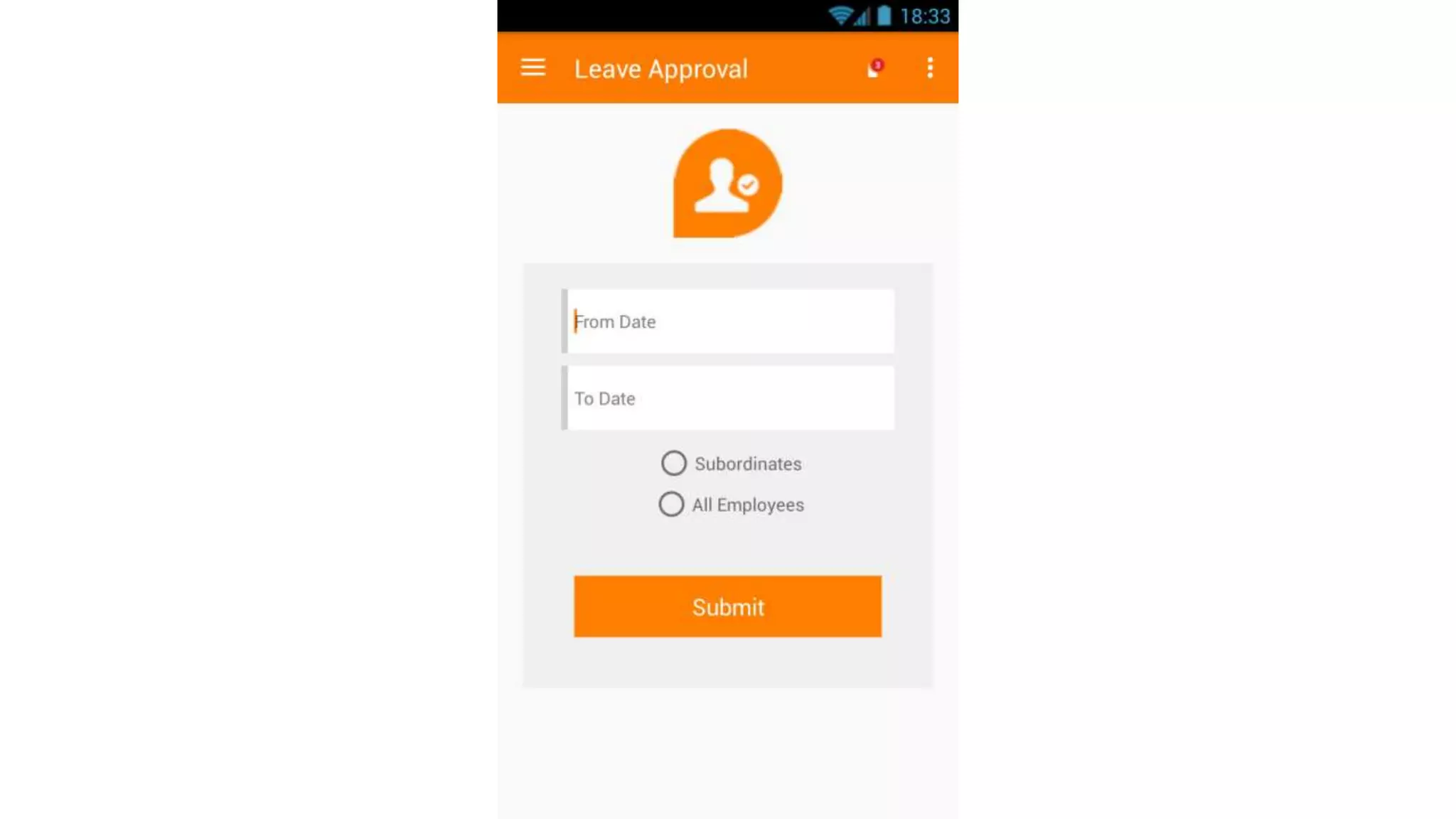Employee Self Service Mobile App. | PPTX