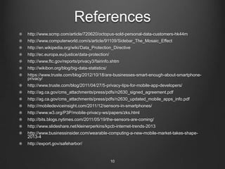 Mobile app privacy | PPTX