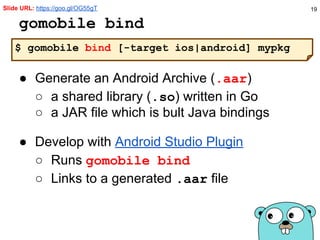 Mobile Apps by Pure Go with Reverse Binding | PDF