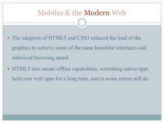 MobileWebAppsDesign | PPT