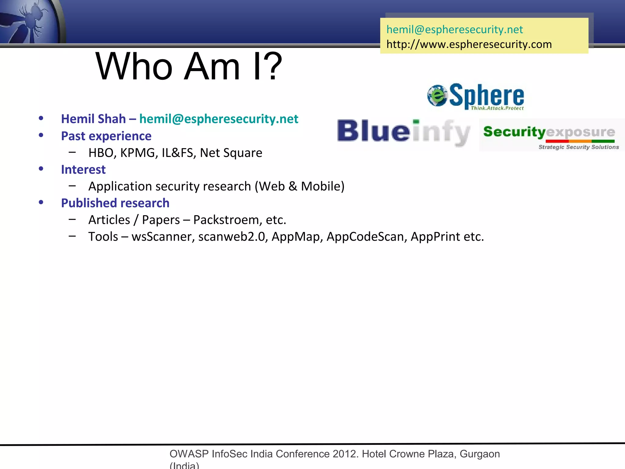 Mobile Application Security Effective Methodology Efficient Testing Ppt