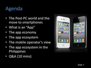 The Mobile Apps Ecosystem | PPTX