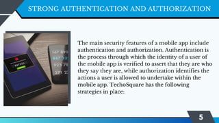 Mobile App Security: Best Practices for Protecting User Data | PDF