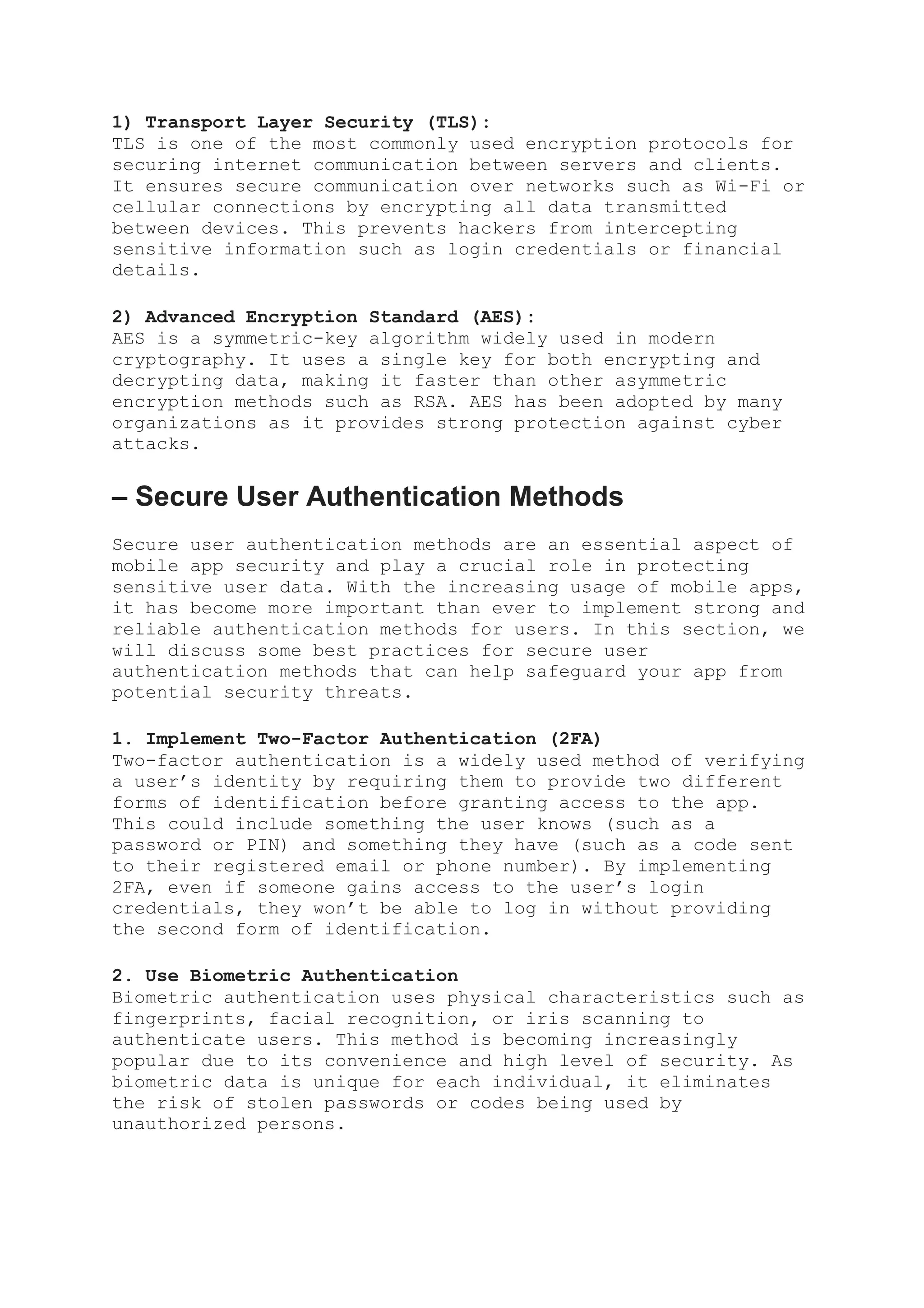 Mobile App Security Best Practices Protecting User Datapdf
