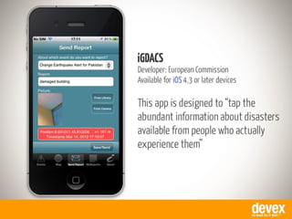Mobile apps for humanitarians | PPT