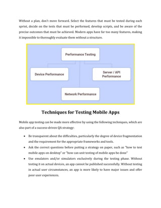 Mobile App Testing.pdf | Operating Systems | Computer Software and ...