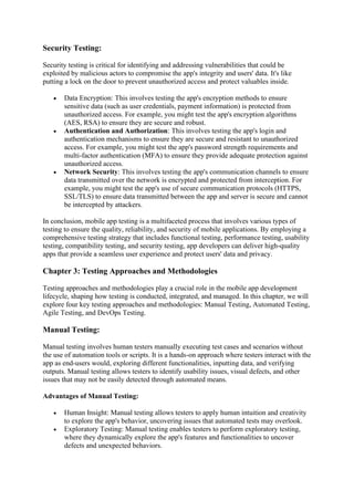 A Developer's Guide to Mobile App Testing | PDF