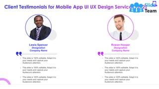 Mobile App UI UX Design Improvement Proposal PowerPoint Presentation ...