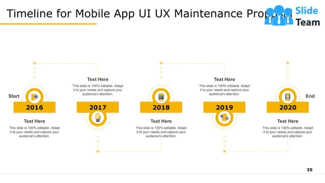 Mobile App UI UX Maintenance Proposal PowerPoint Presentation Slides | PPT
