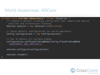 Native Augmented Reality: An Introduction to ARKit and ARCore | PDF | Augmented Reality ...