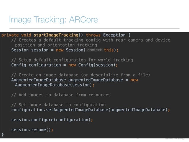 Native Augmented Reality: An Introduction to ARKit and ARCore | PPT