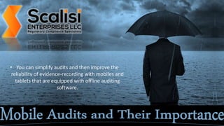 Mobile Audits and Their Importance | PPTX