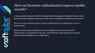 Mobile Authentication with biometric (fingerprint or face) in # ...
