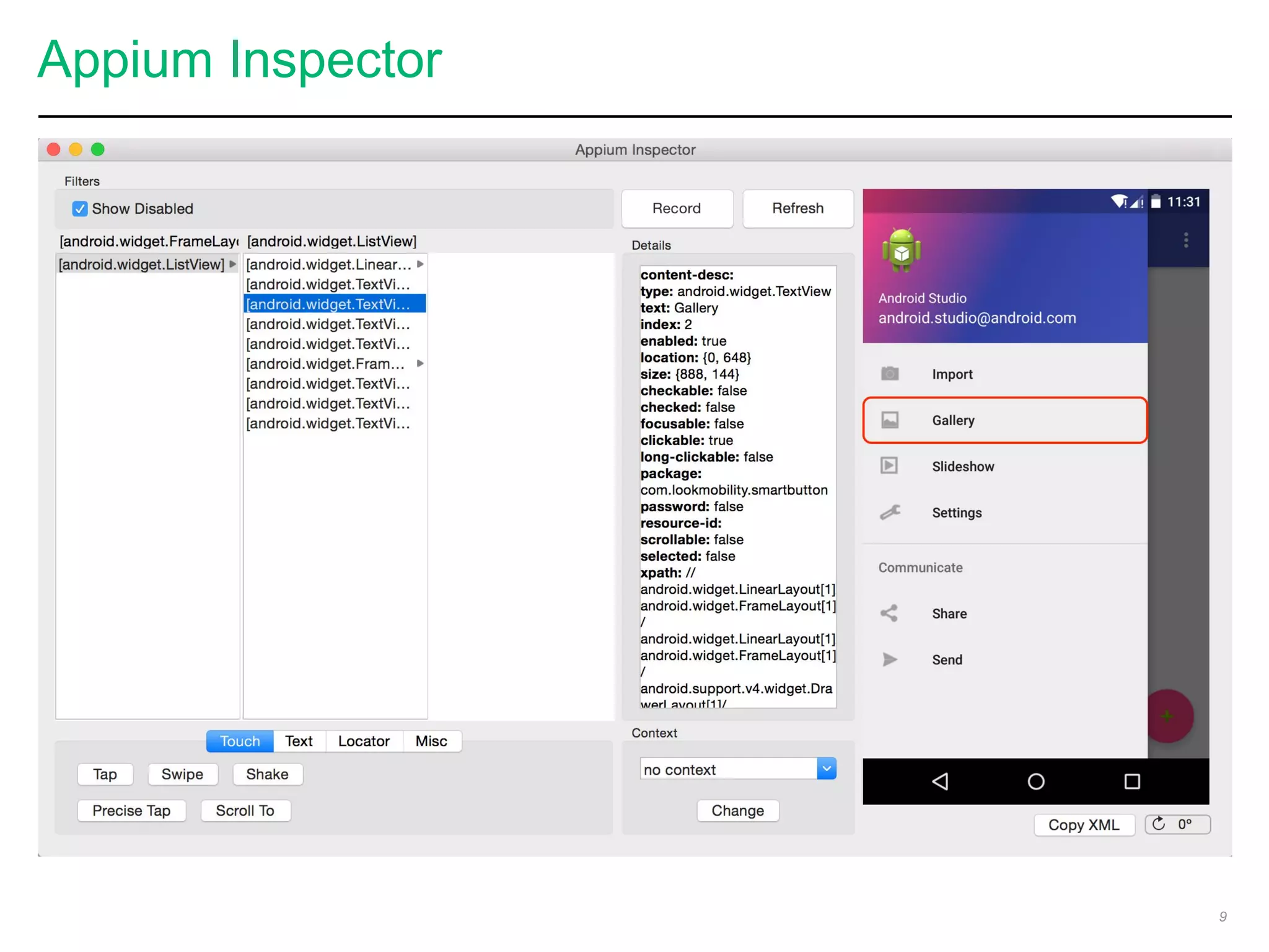 Mobile automation using appium.pptx