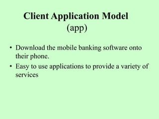 Mobile banking | PPTX