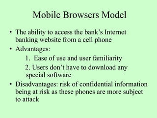 Mobile banking | PPTX