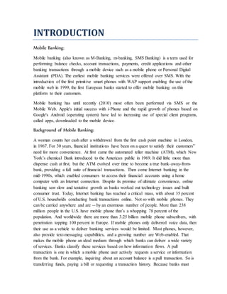 Mobile banking | DOCX