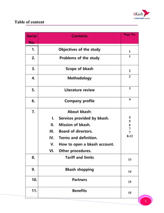 Mobile banking of bkash in Bangladesh.doc