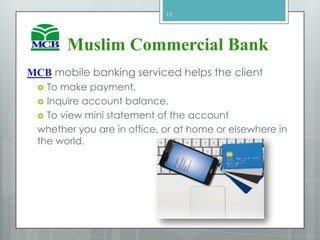 Mobile banking project | PPT