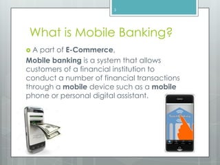 Mobile banking project | PPT