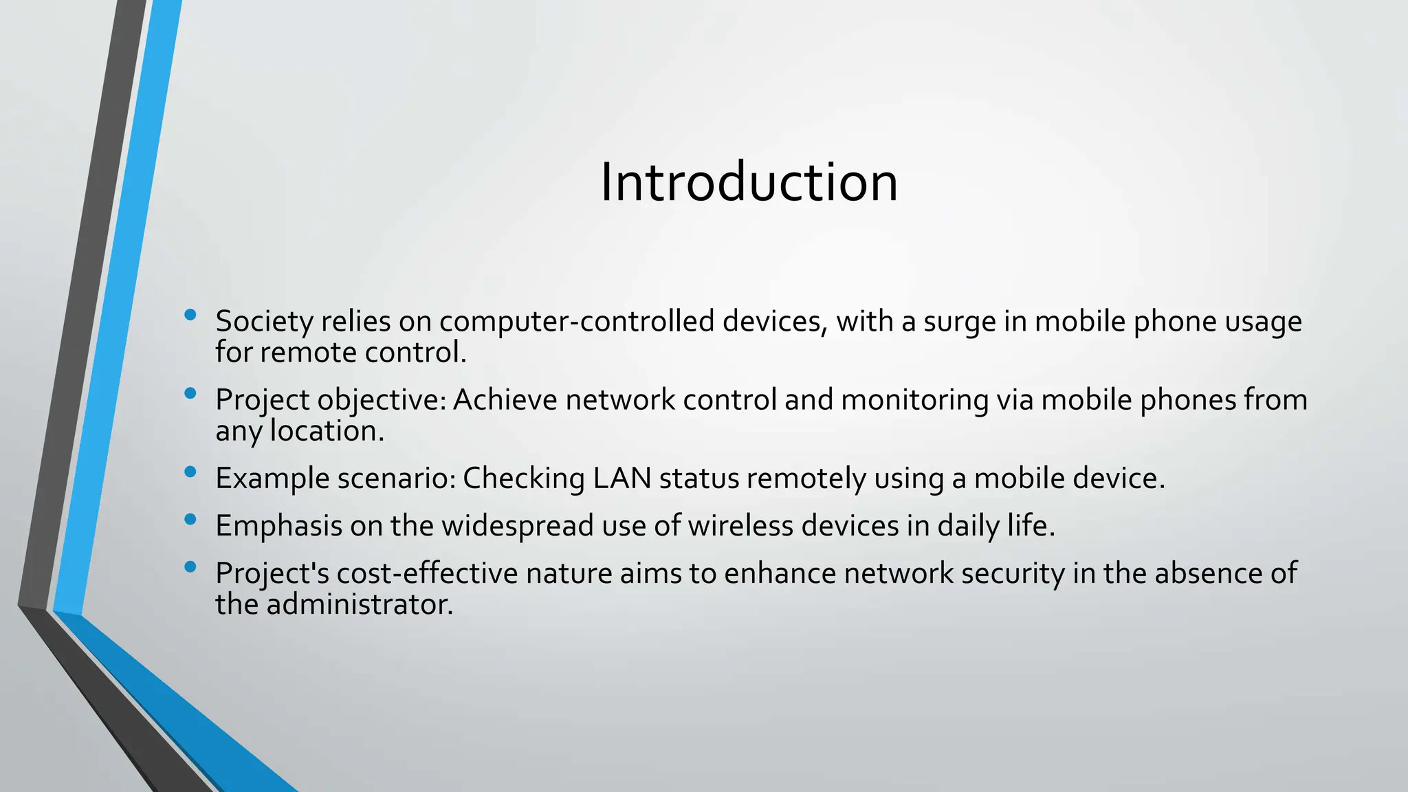 Mobile Based Lan Monitoring Pptx