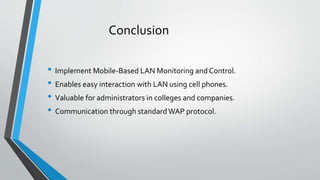 Mobile Based Lan Monitoring.pptx