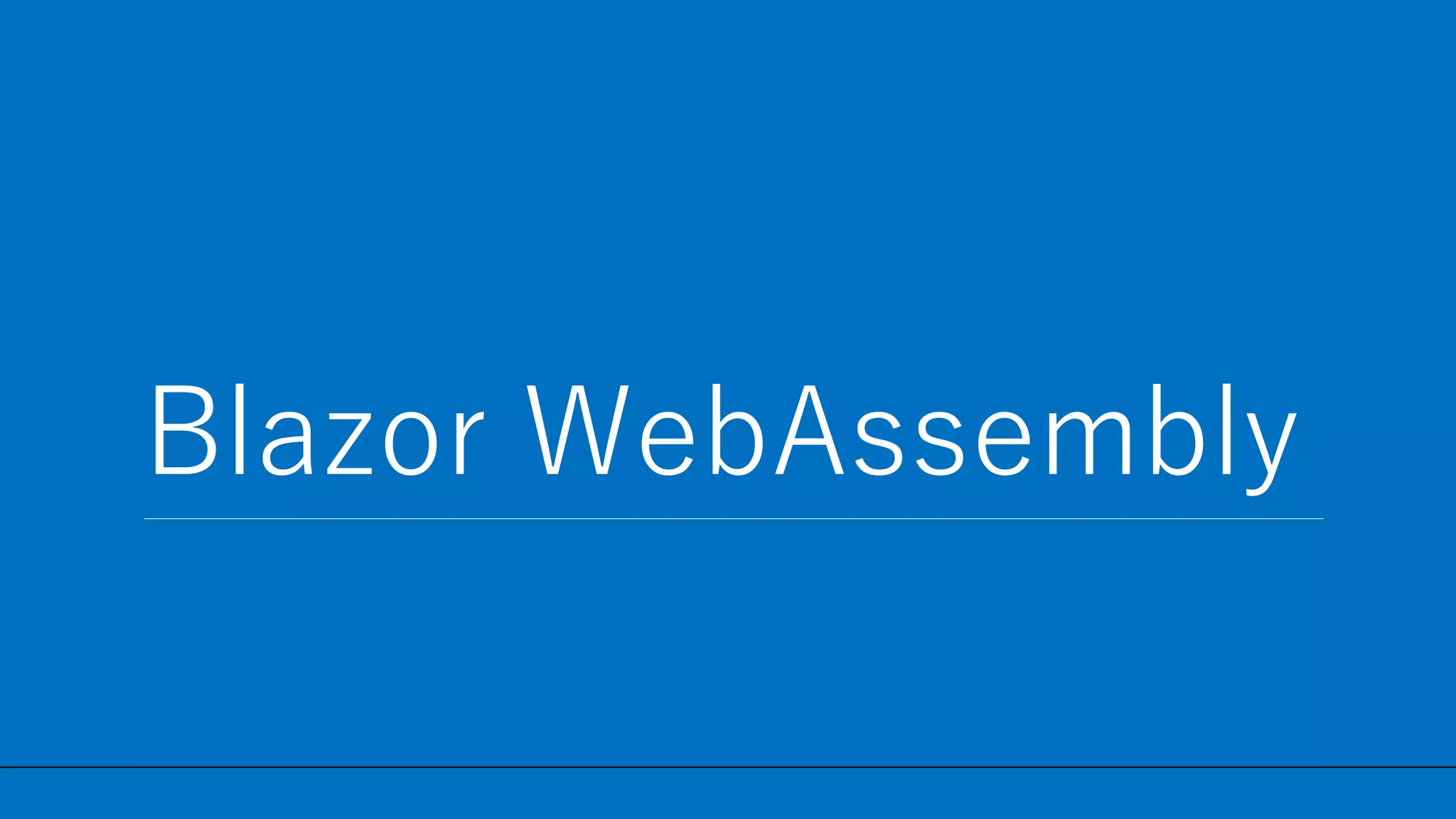 Mobile Blazor Bindings | PPT Mobile Blazor Bindings | PPT